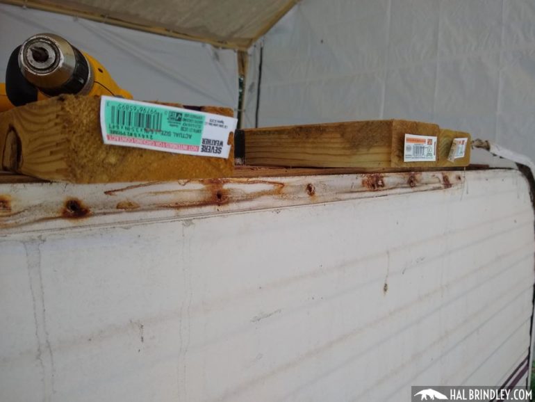 RV Roof Repair Step 8: New Roof Plywood & Replacing Damaged Wood - Hal ...