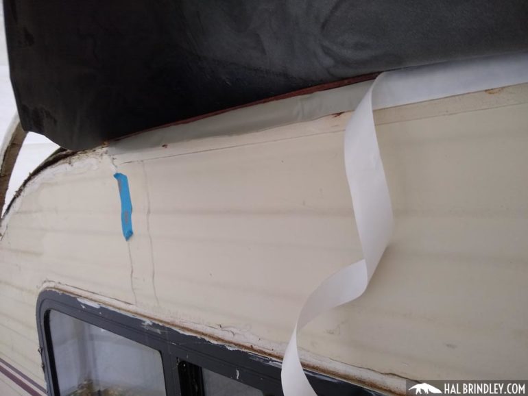 RV Roof Repair Step 15: RV Rubber Roof Installation - Hal Brindley ...